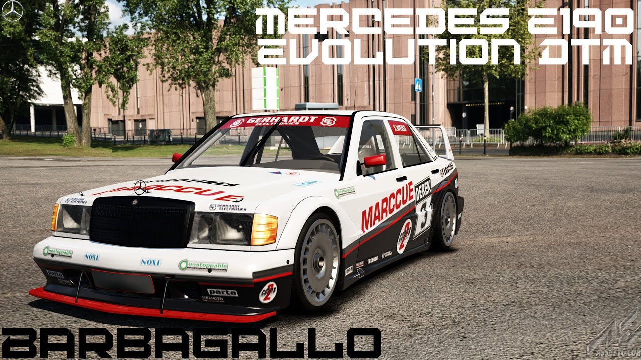 Assetto Corsa Mod - Mercedes E190 Evolution DTM - YouTube