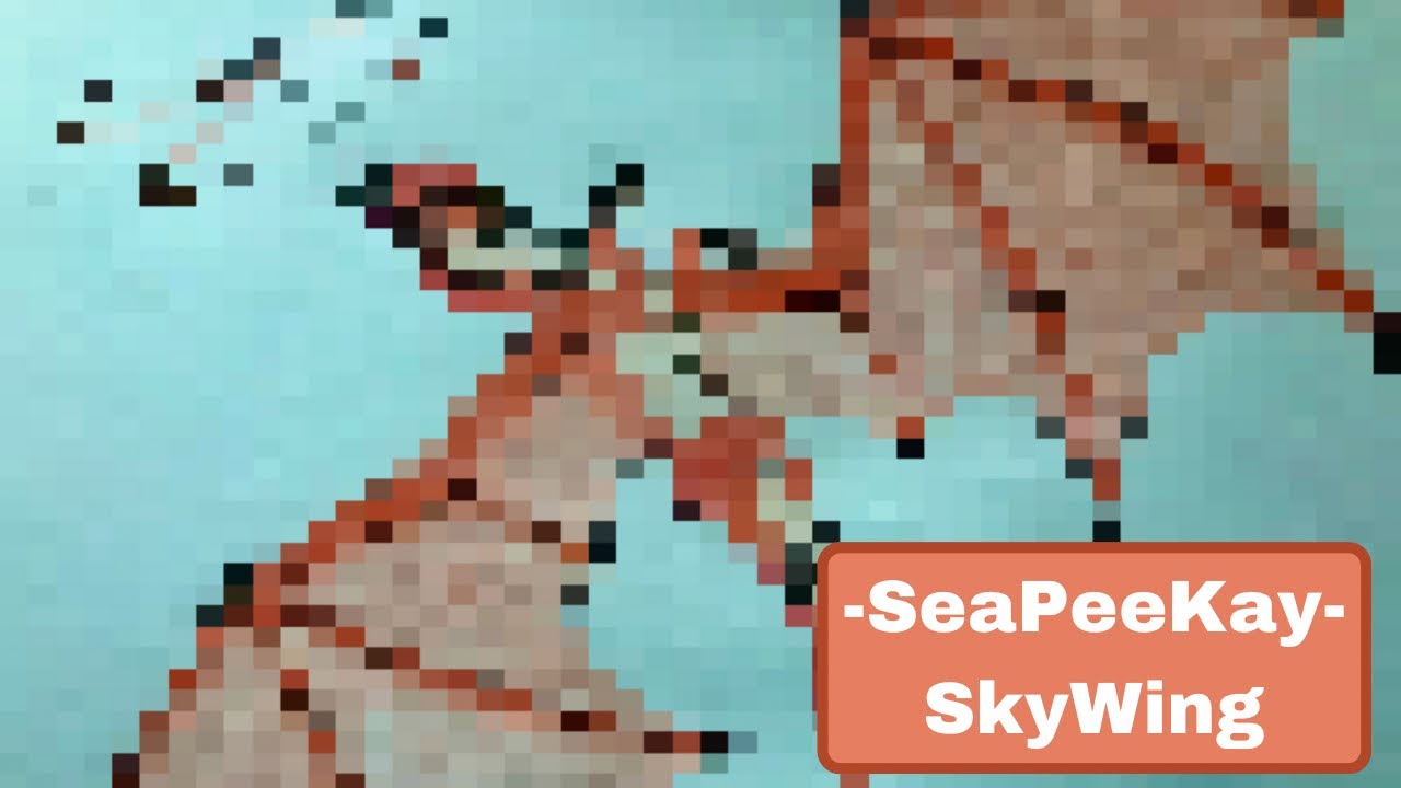 Drawing SeaPeeKay as a Wings of Fire Dragon! - YouTube