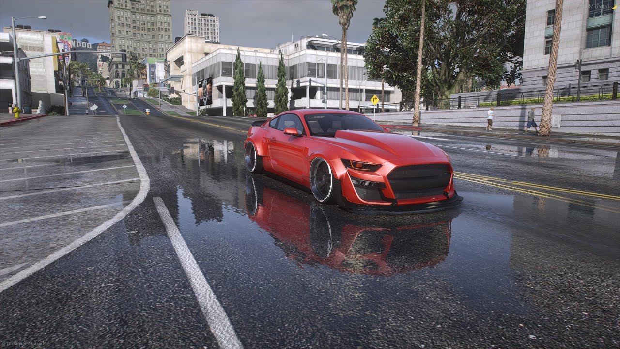 2015 Widebody Ford Mustang GT (FiveM/GTA5) - YouTube
