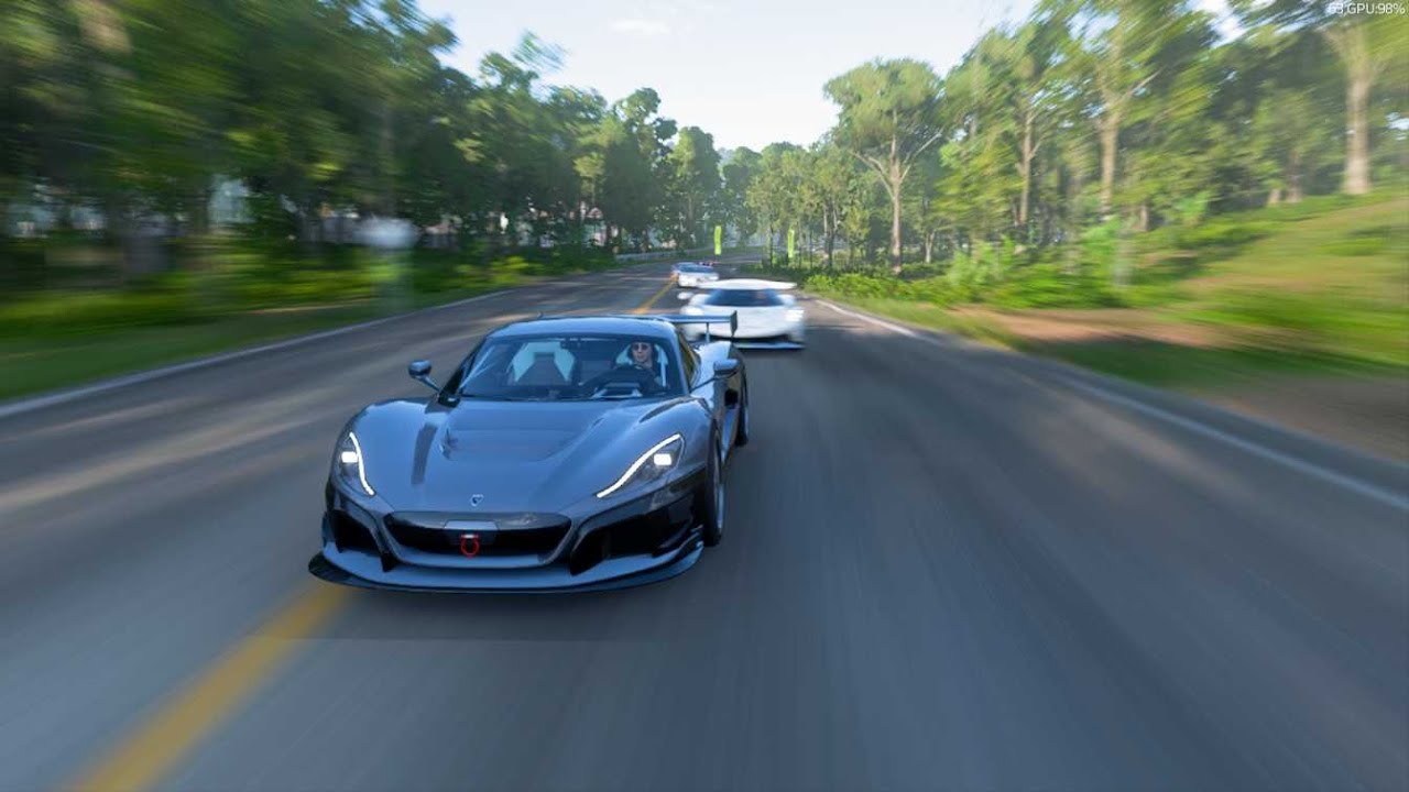 Racing with 1900HP RIMAC Concept 2 - Forza Horizon 5. #forzahorizon5 # ...