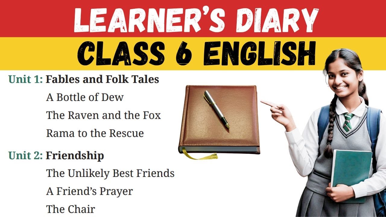 Learner's Diary Class 6 English | #poorvi #learnerdiary #kvs #class6english - YouTube