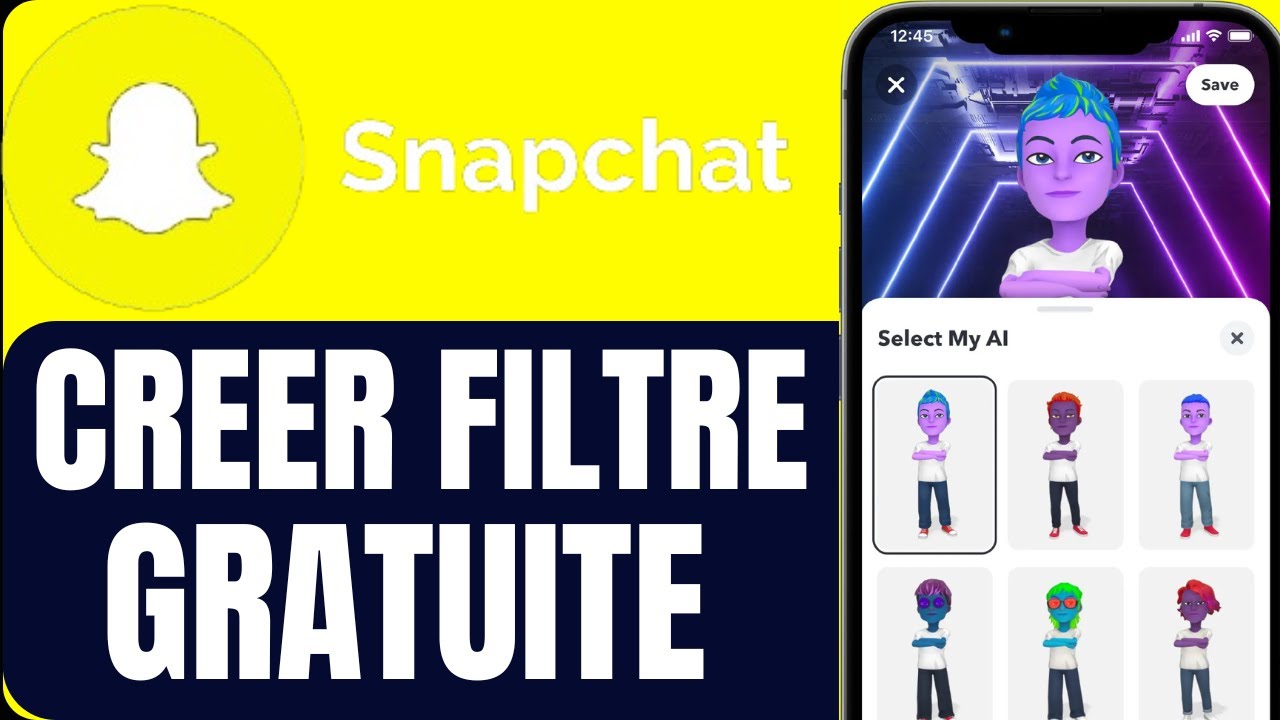 Comment Creer Un Filtre Snapchat Gratuite (En 2025) - YouTube