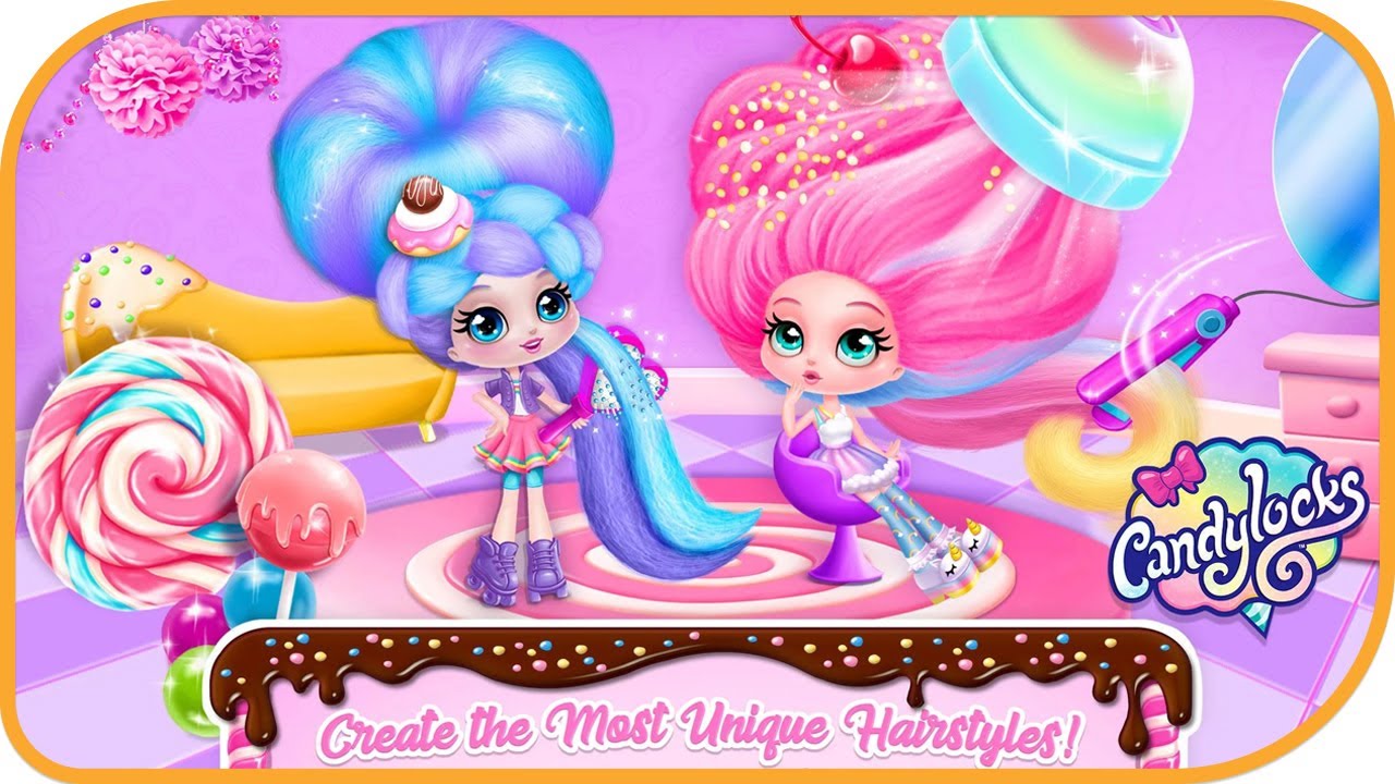 Candylocks Hair Salon - Style Cotton Candy Hair #13 | Tuto TOONS | Fun ...