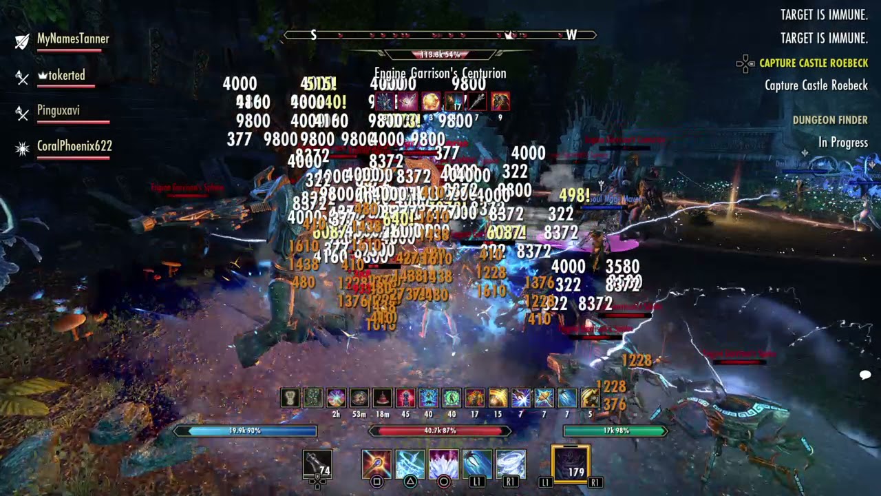 Frozen Watcher Azureblight tank - YouTube