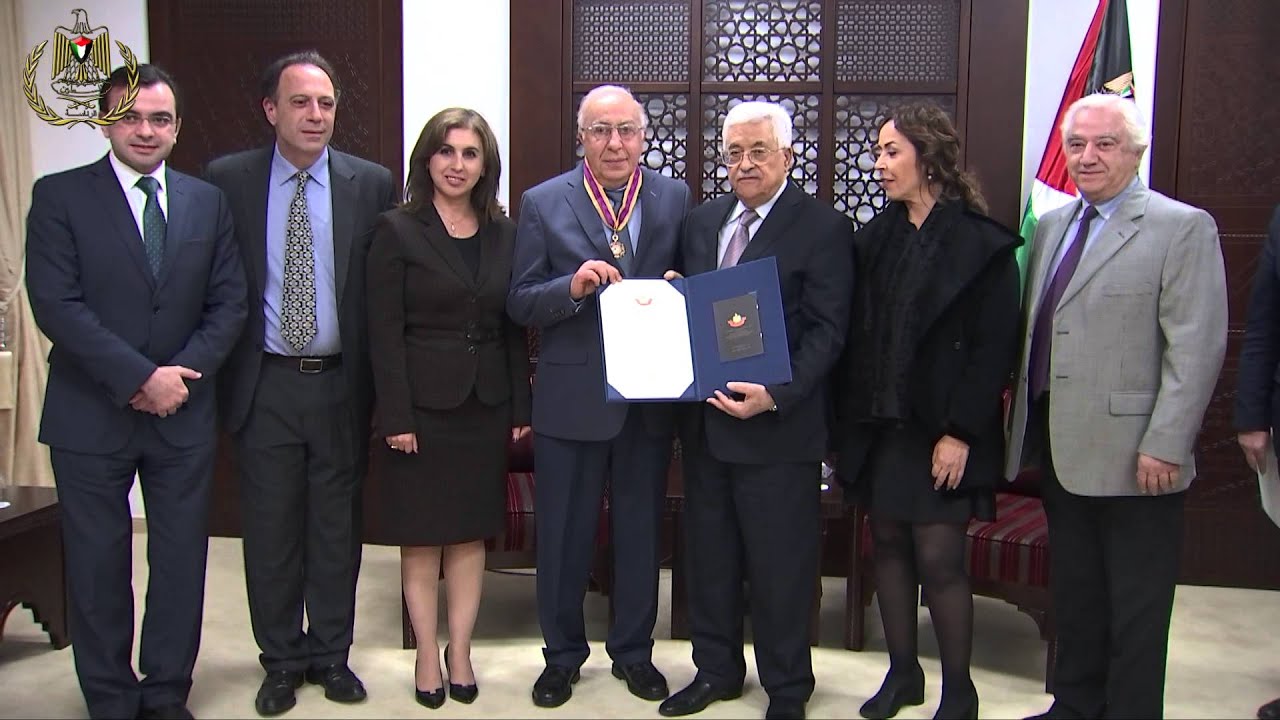 President Abbas awards music composer Patrick Lama the Order of Culture ...