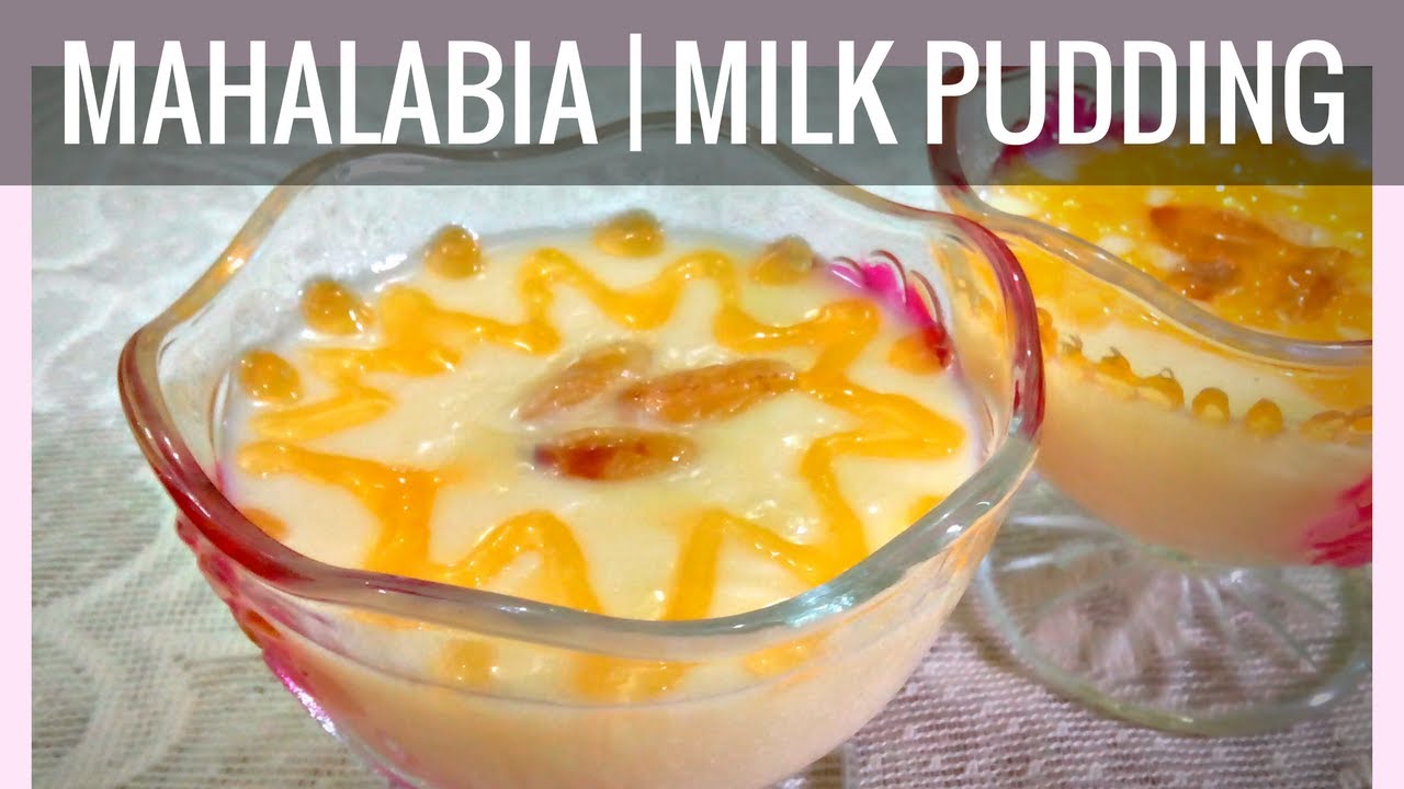 Mahalabia🍮 Arabic Dessert🍨 | how to make homemade Muhallabia Milk ...