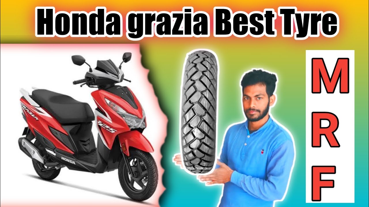 2023 Honda grazia scooty #tyre#Honda grazia 125 tyre#Honda grazia best ...