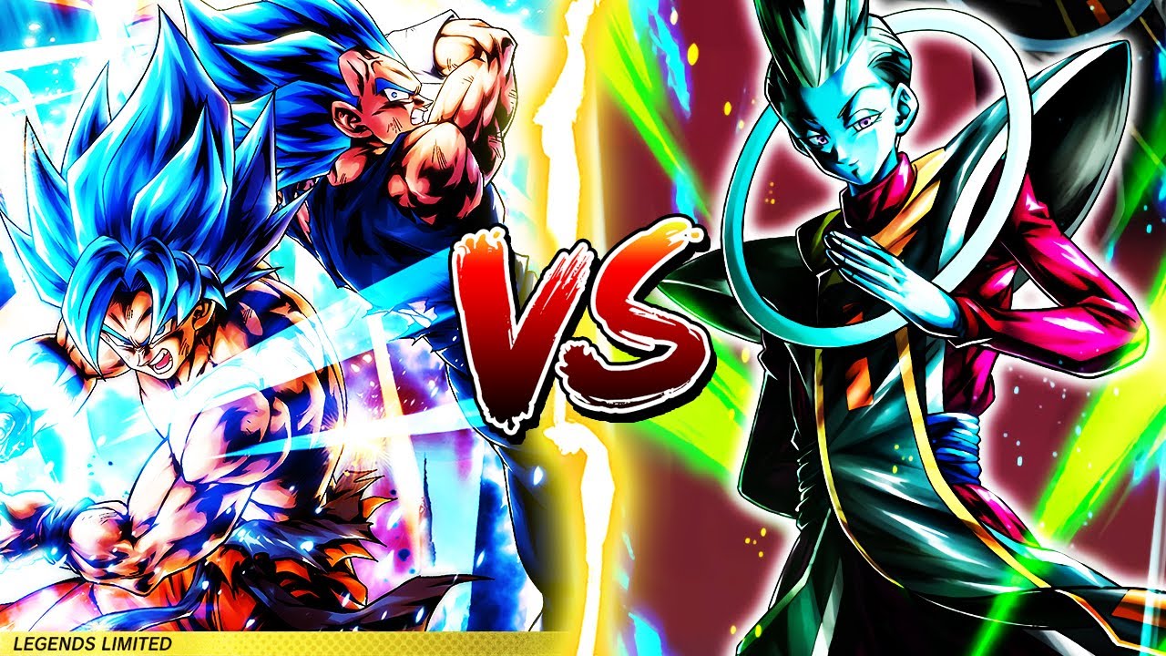 LF GOKU & VEGETA VS PUR SPARKING WHIS - Dragon Ball Legends - YouTube