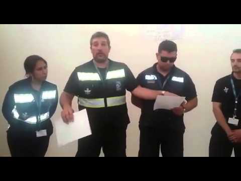 DGAC en paro (AVSEC) - YouTube