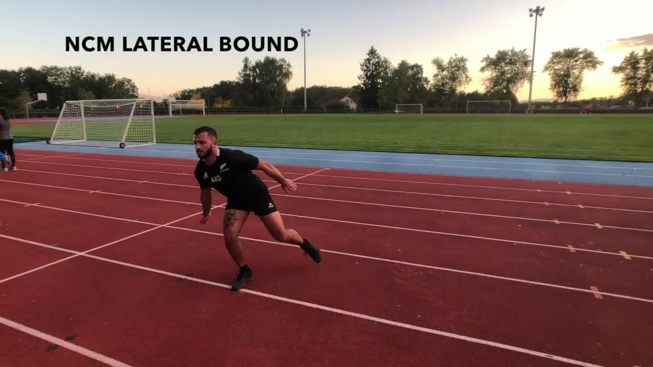 NCM Lateral Bound - Upside Strength Exercise Library - YouTube