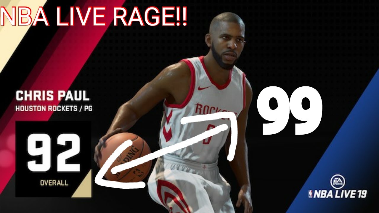 NBA LIVE *RAGE* Hilarious - YouTube