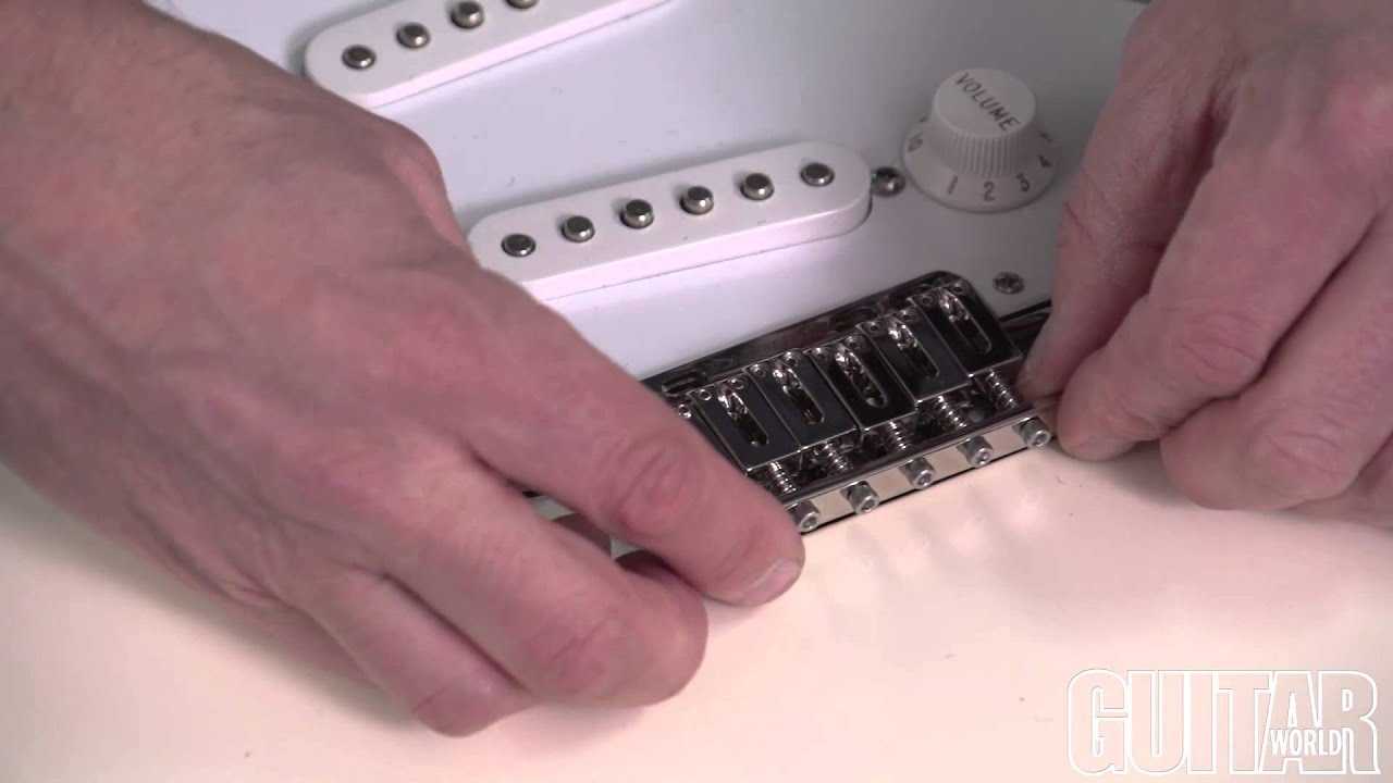 How to Install a Super Vee Blade Runner Tremolo System - YouTube