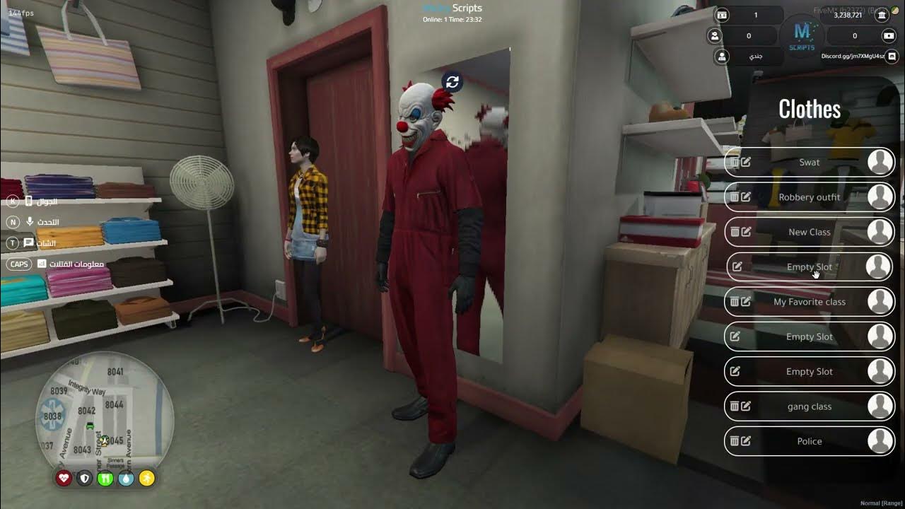 fivem vrp outfit script - YouTube