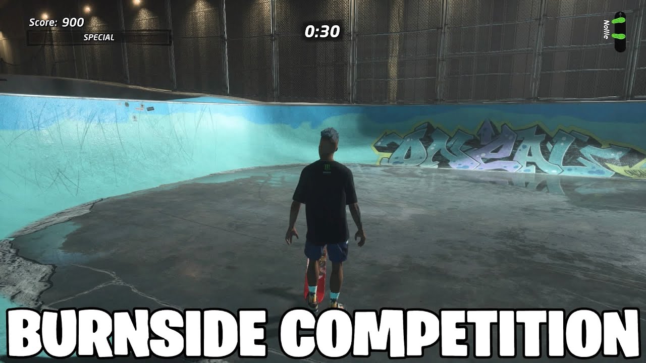 Tony Hawks pro skater 1+2.Burnside - How to get gold medal and stat ...