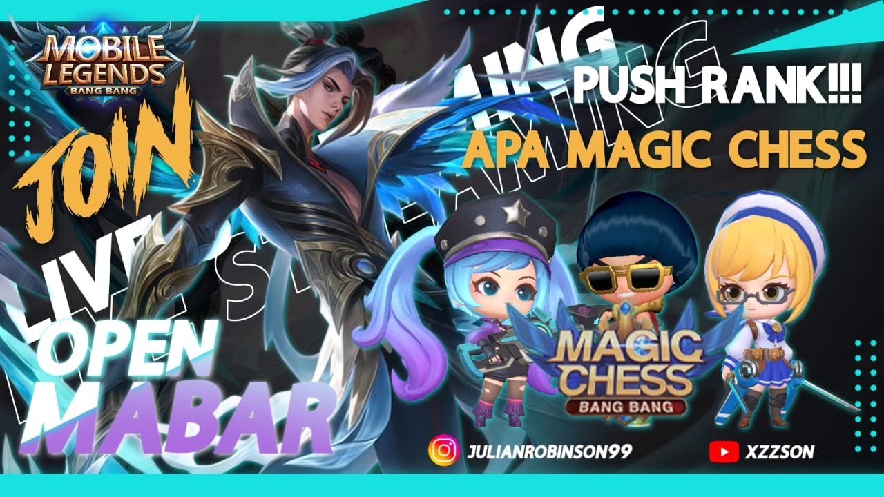 🔴Open Mabar Mobile legends Bang-bang. Joki Akun Ke Imortal wlwlwlwl ...