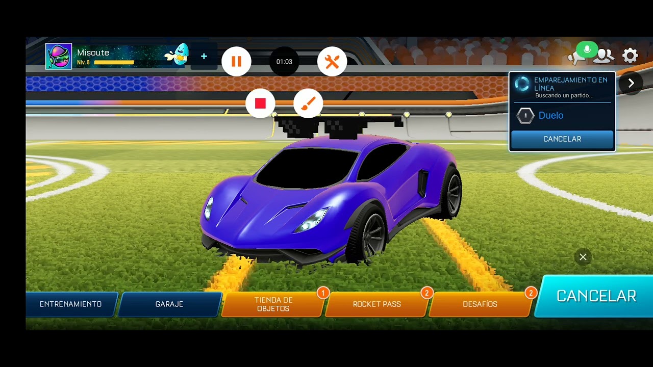 tutorial rocket league mobile - YouTube