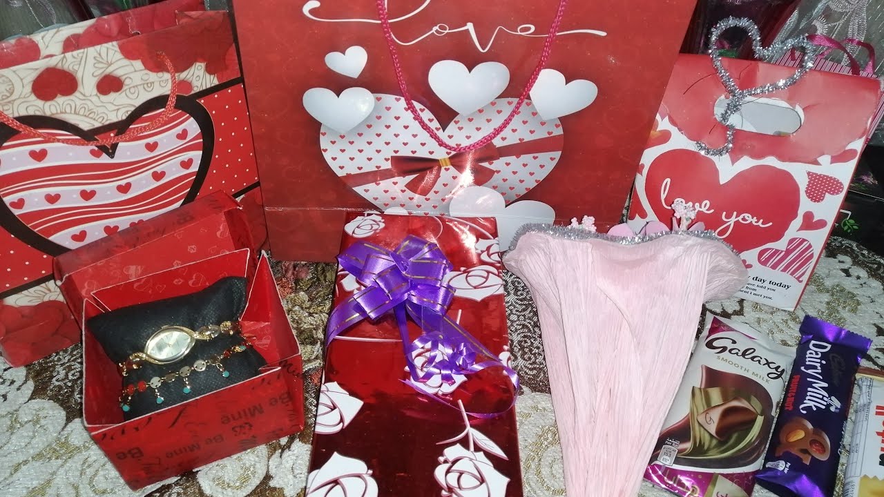 هديه عيد الحب من جوزي حبيبي 🙈😻 واحلى مفاجأة عملهالي بمناسبه الفلانتين 👩
