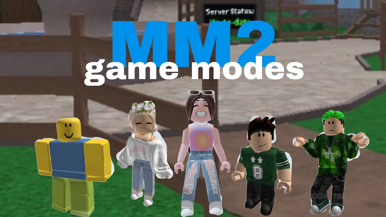 Playing MM2 Game Modes!! - YouTube