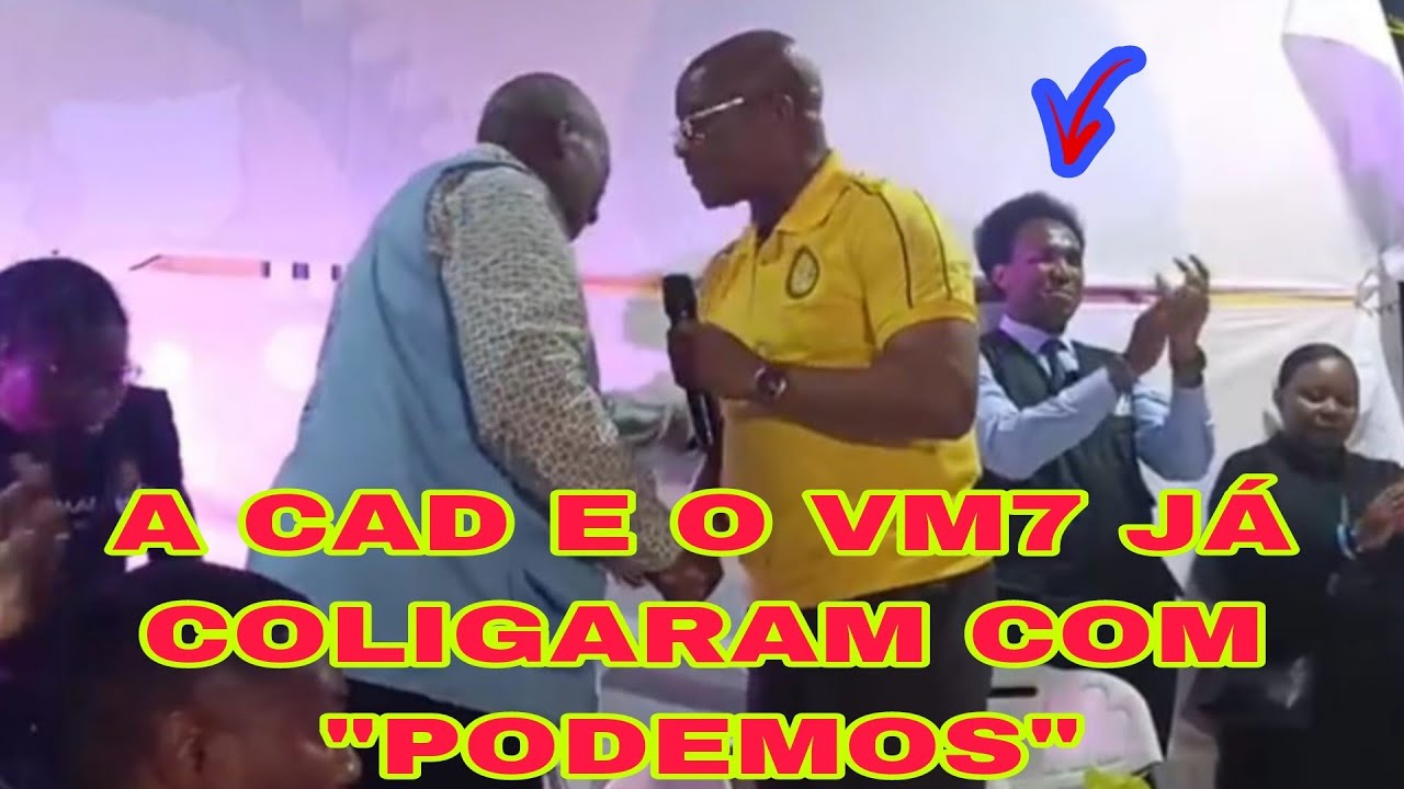 ÚLTIMA HORA: A CAD FAZ APRESENTAÇÃO DO NOVO PARTIDO QUE IRA SUPORTAR O ...