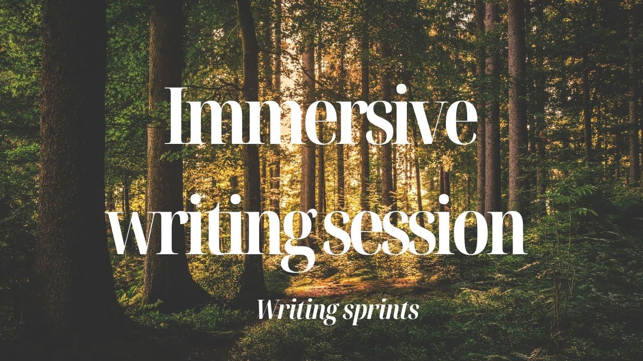 2 HOUR IMMERSIVE WRITING SESSION - Writing at an enchanted forest with ...