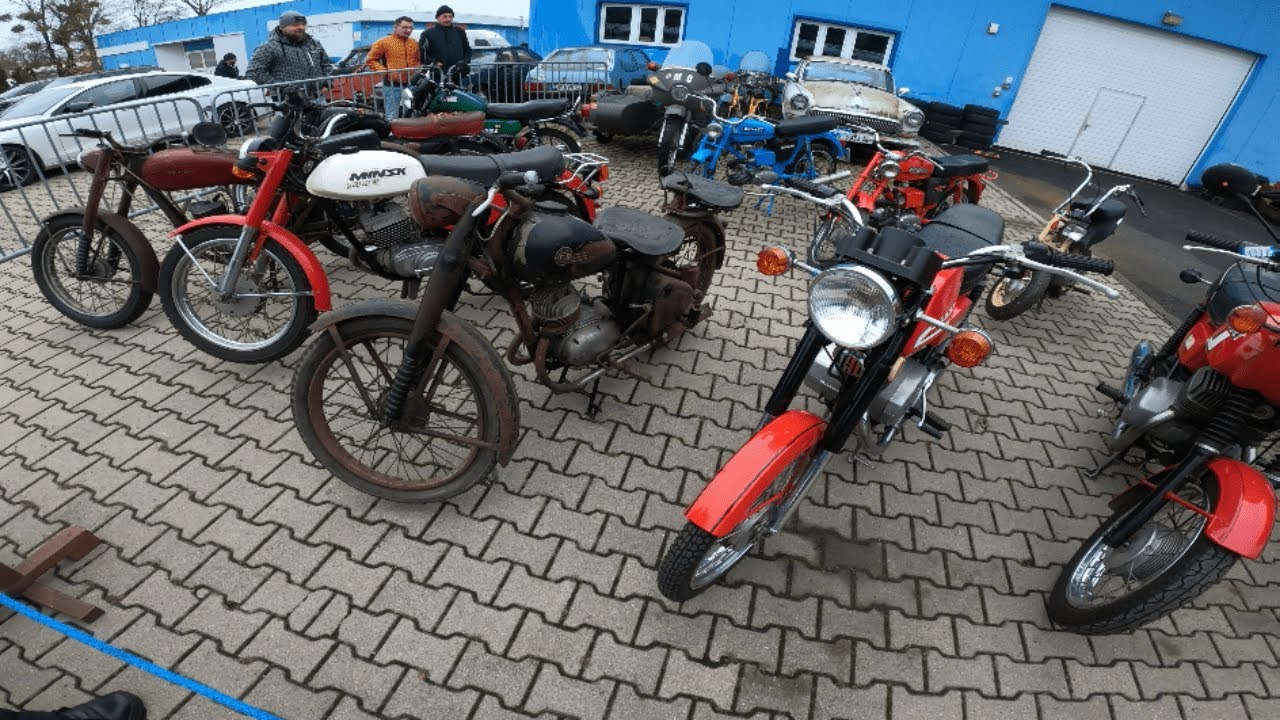 MotoBazar Wrocław 19.11.2023 ! Motorcycles from the Polish flea market ...