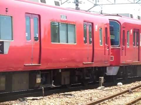 名鉄3500系3509F+3100系3104F急行岐阜行き 国府(NH04)到着→発車 - YouTube