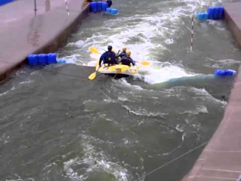 Cardiff White Water Rafting - YouTube
