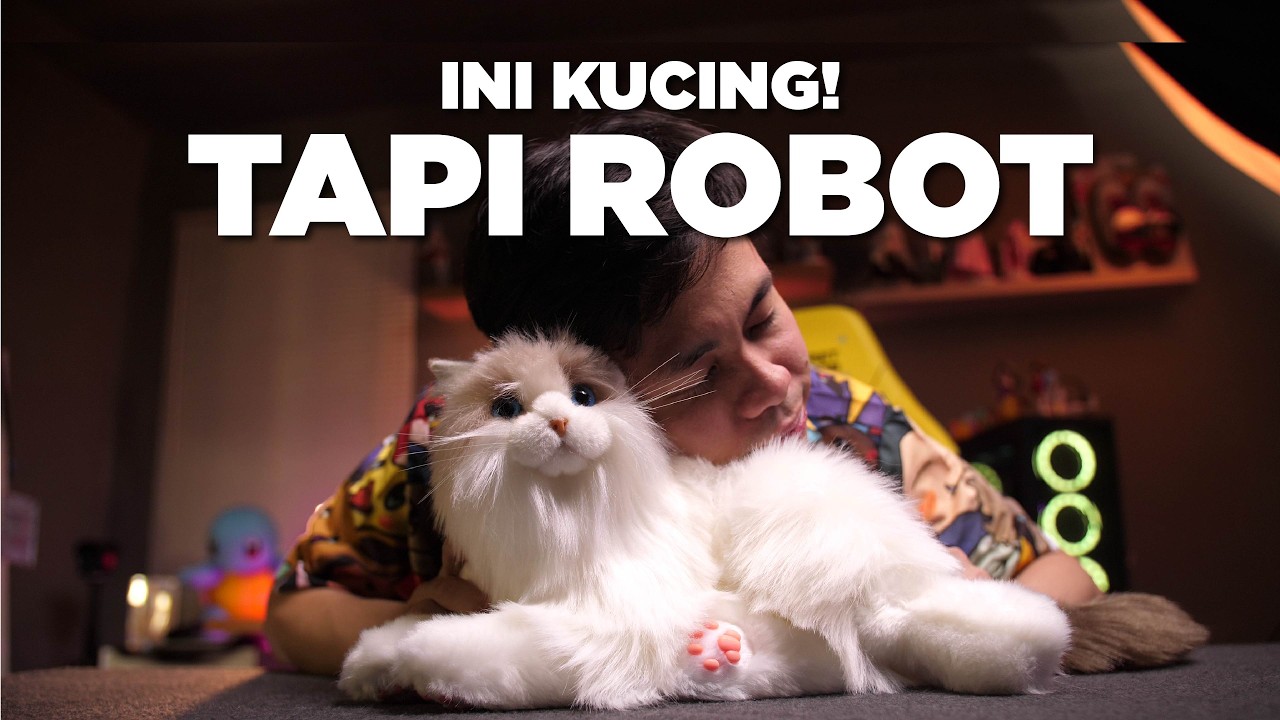 Robot Kucing Sungguhan! | Chongker Robotic Cat Percy - YouTube