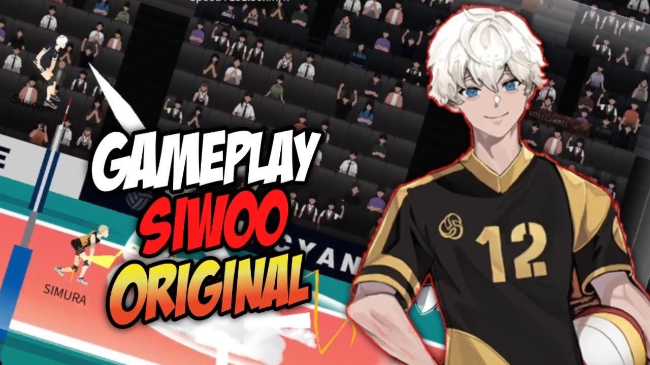 GAMEPLAY SIWOO BAEK ORIGINAL VS NISHIKAWA DI THE SPIKE VOLLEYBALL STORY ...