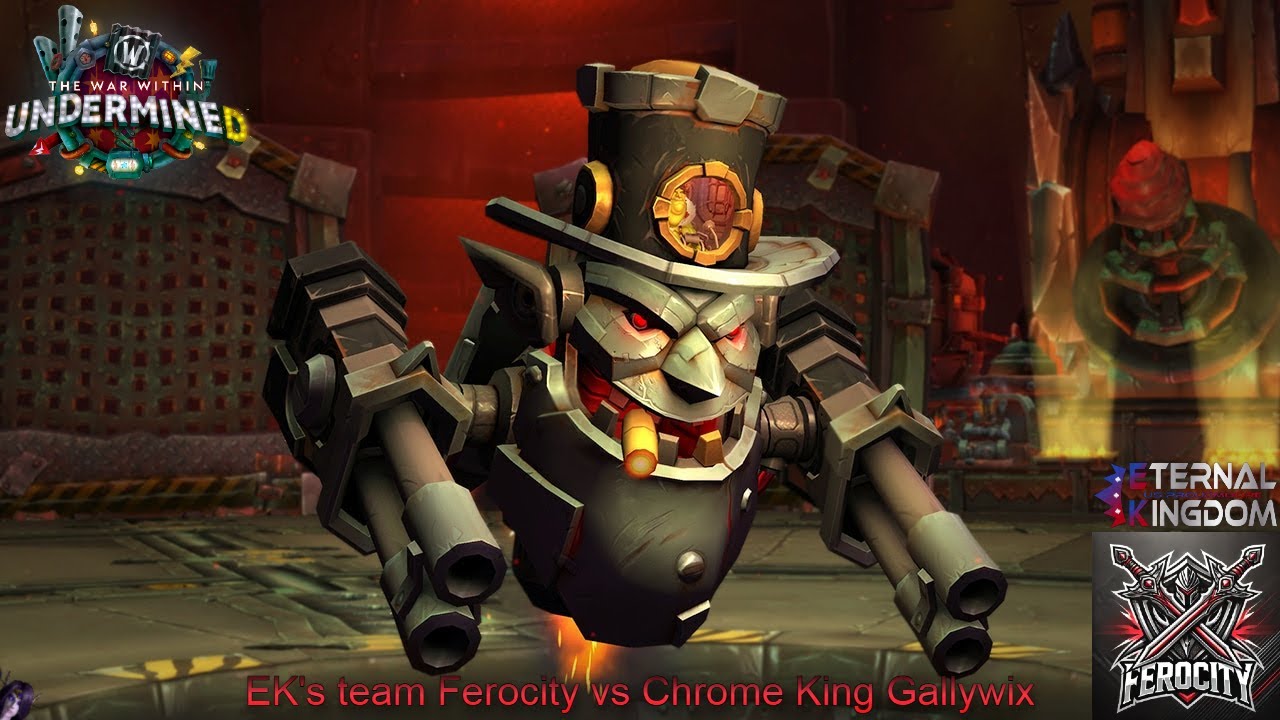 First kill: Chrome King Gallywix (heroic) vs EK-Ferocity (BM hunter PoV ...