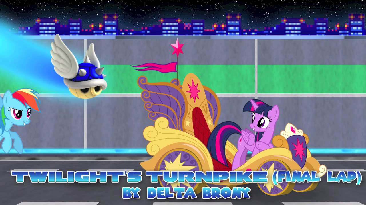 [MLP x Mario Kart] Twilight's Turnpike - YouTube