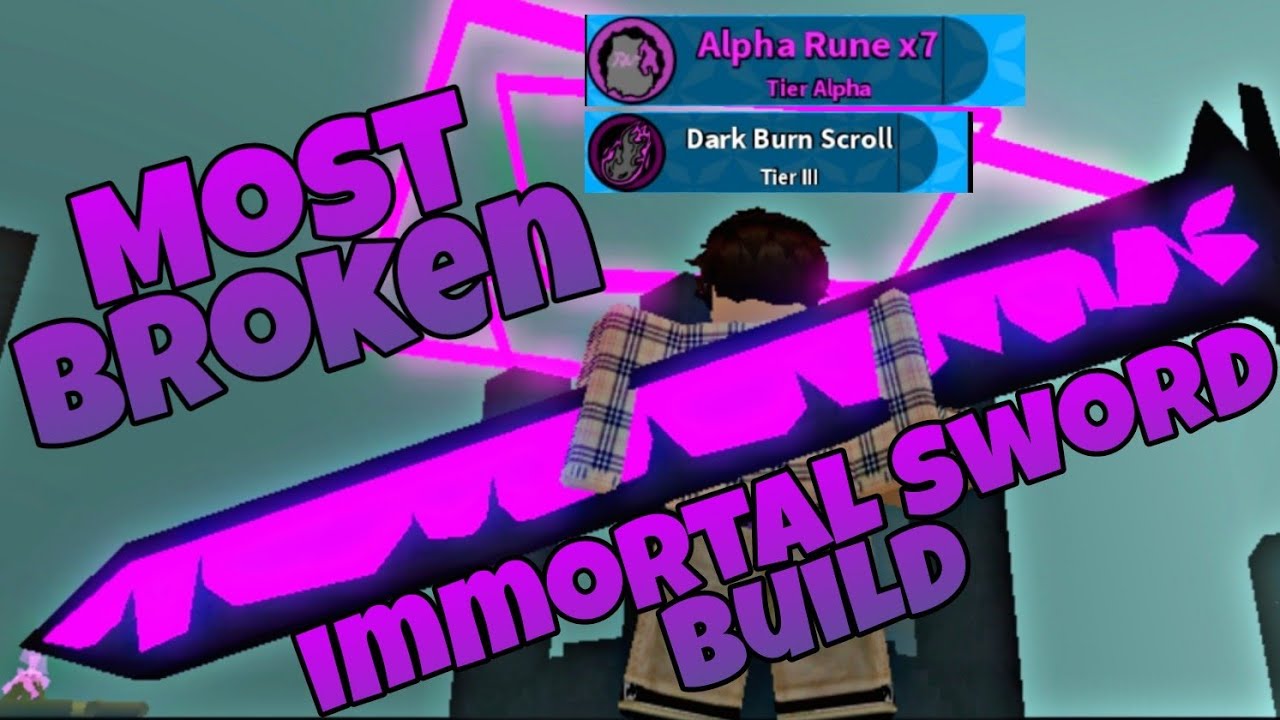 Most OP Immortal Sword build in Critical Legends... use it [Still works ...