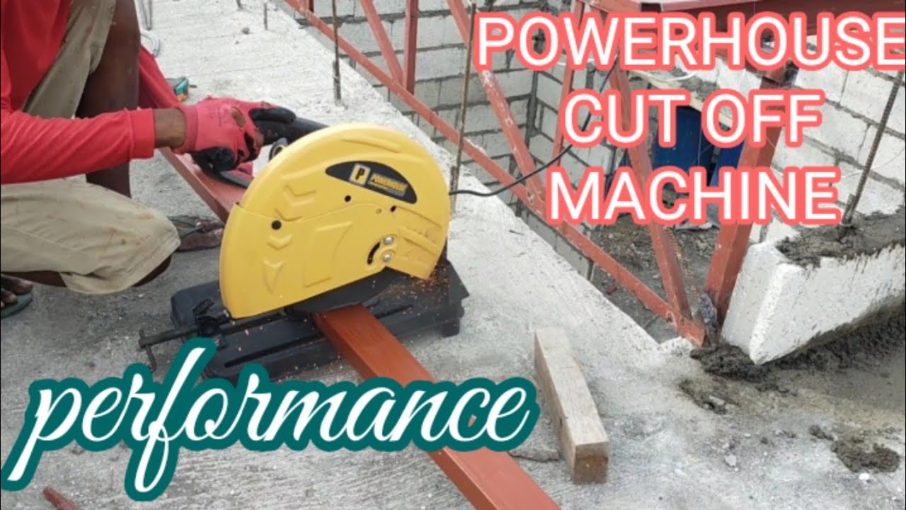 POWERHOUSE CUT OFF MACHINE (UNBOXING AND REVIEW) - YouTube