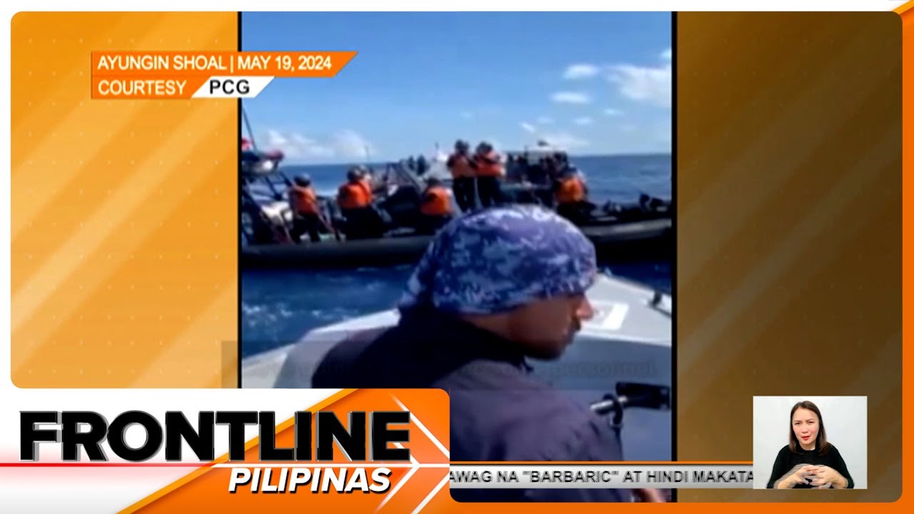 Mga Pinoy na marine scientist, tinaboy ng China Coast Guard | Frontline ...