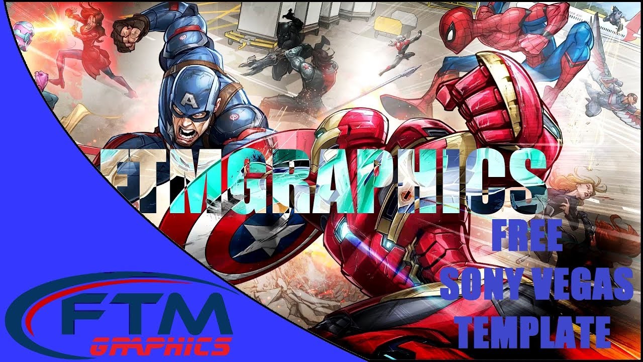 MARVEL intro - Free Sony Vegas Template - YouTube