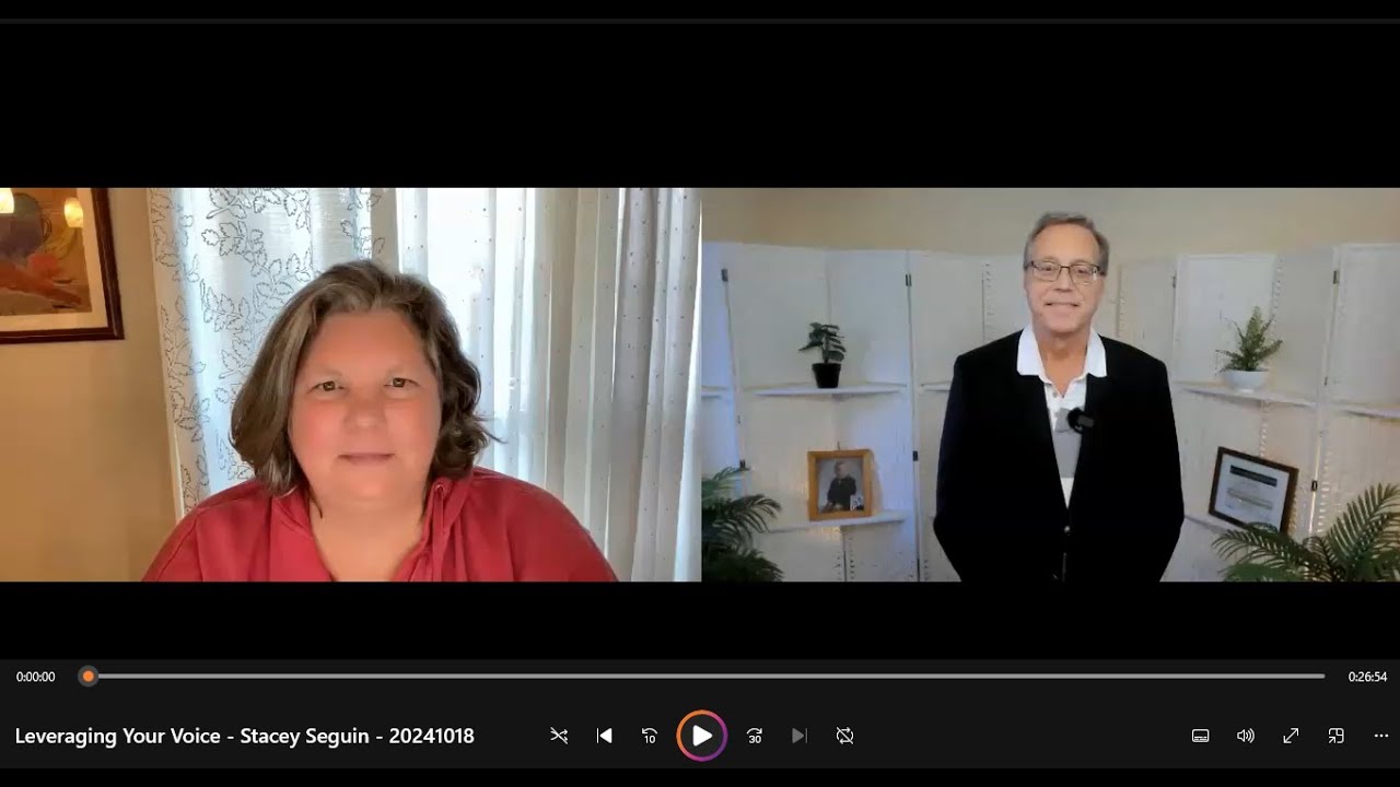 Leveraging Your Voice Stacey Seguin 20241018 - YouTube