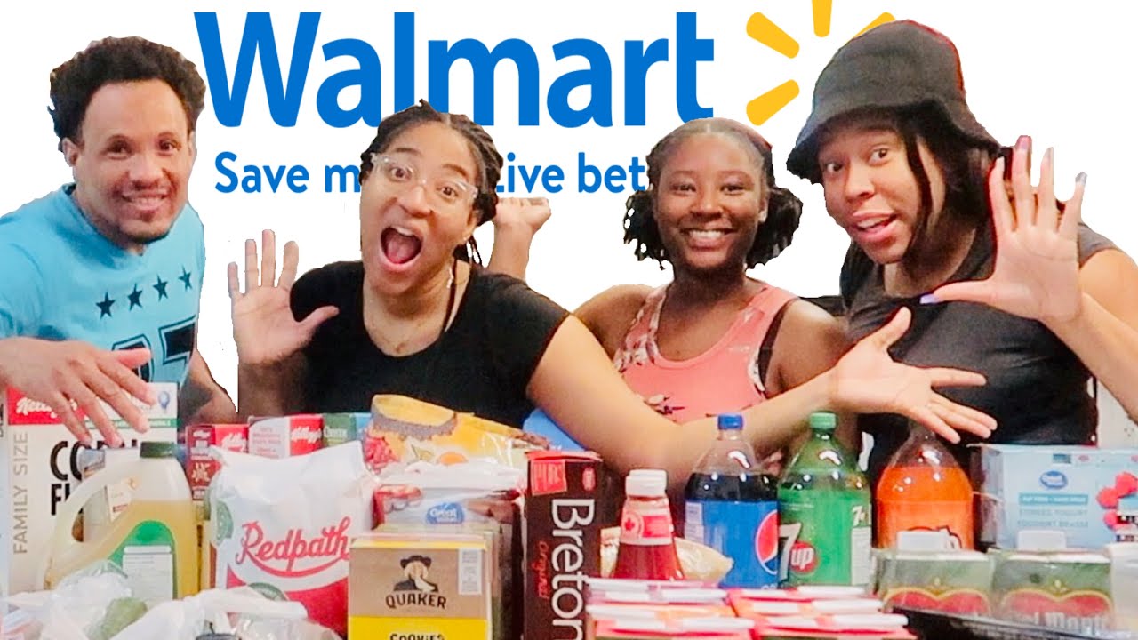 WALMART SHOP WITH ME | Grocery Shopping Haul | Vlog 12 - YouTube