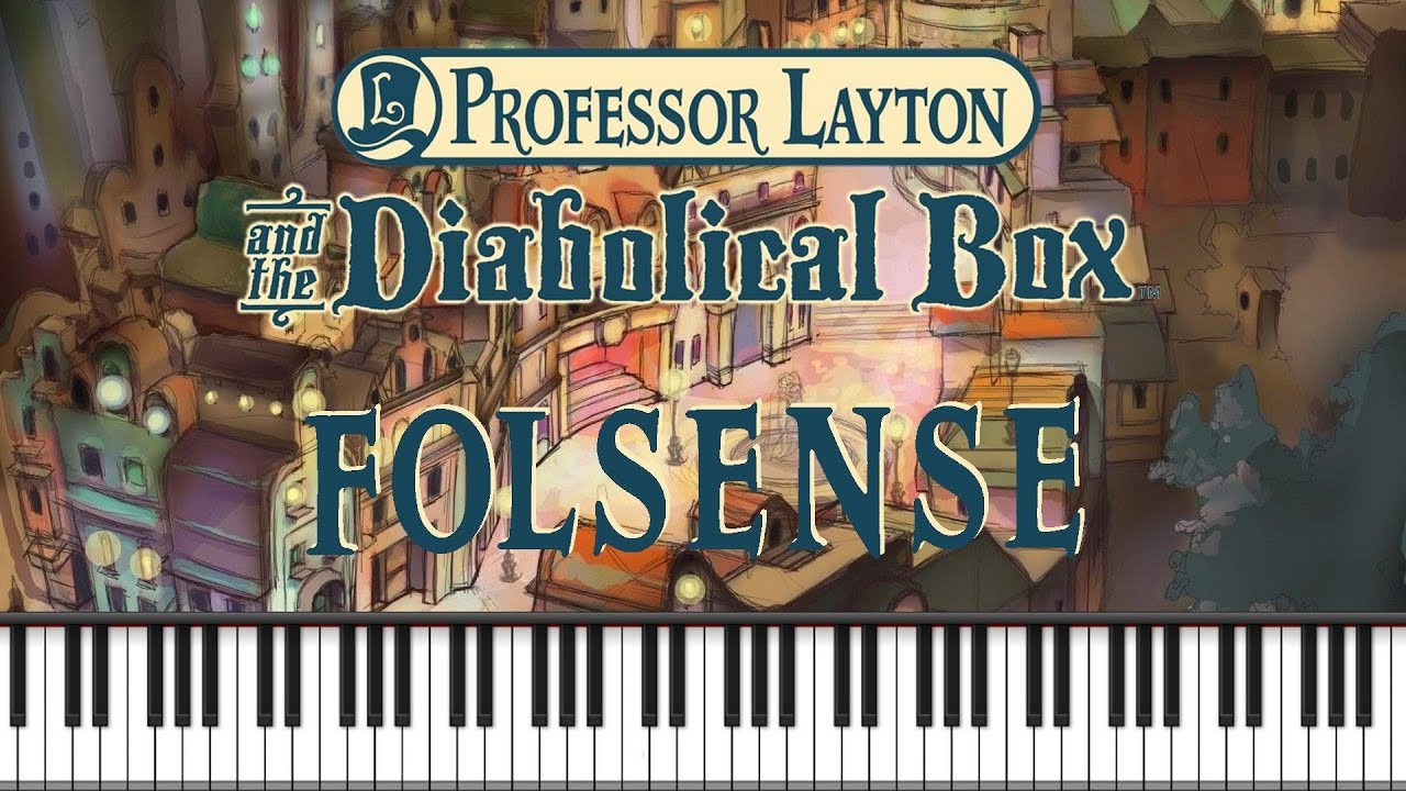 Synthesia [Piano Tutorial] Professor Layton And The Diabolical Box ...