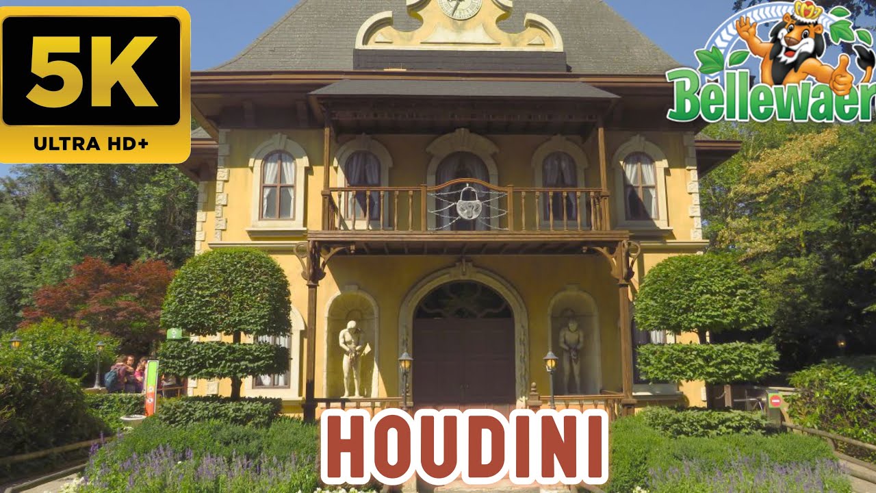 HOUDINI - Bellewaerde Park [Onride 2025 5K60FPS] - YouTube