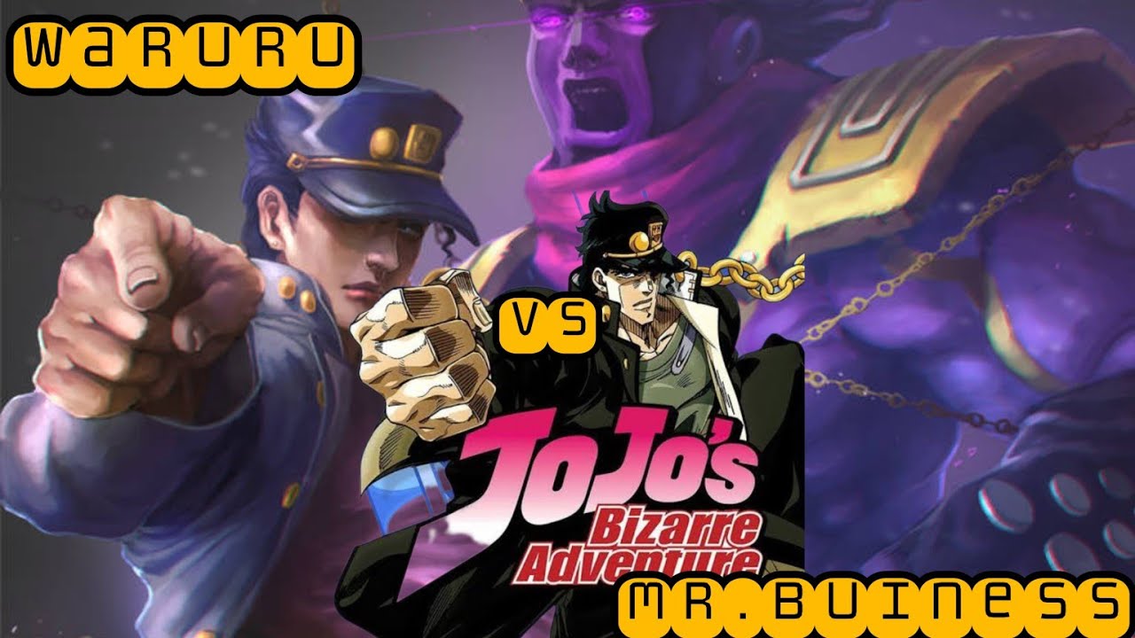JoJo's Bizarre Adventure ((Waruru Vs Mr.buiness)).Fighcade2 Online ...