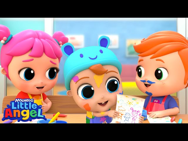 Brother and Sister Arts and Crafts! 🎨🖌️ Jill's Playtime | Little Angel ...