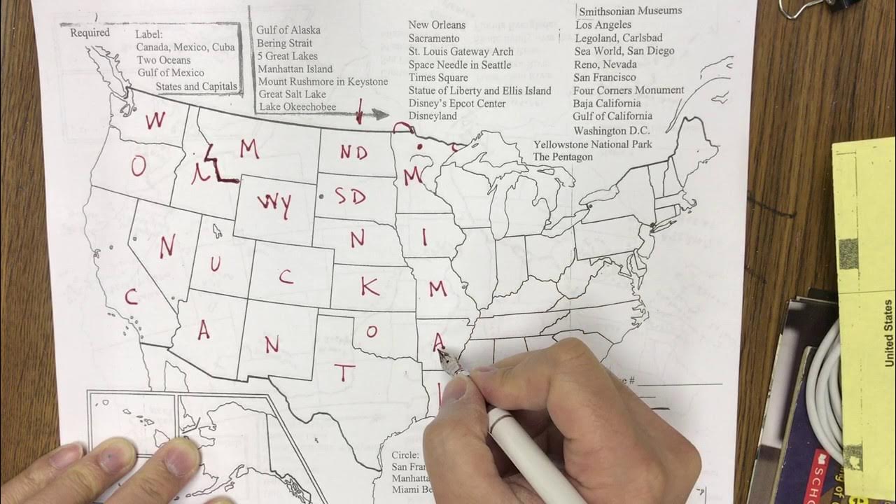 Easily Memorize the 50 states - YouTube