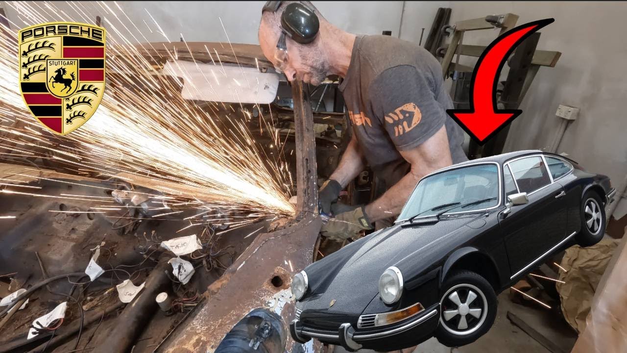 We CUT THE ROOF OFF of a CLASSIC PORSCHE 912! - YouTube