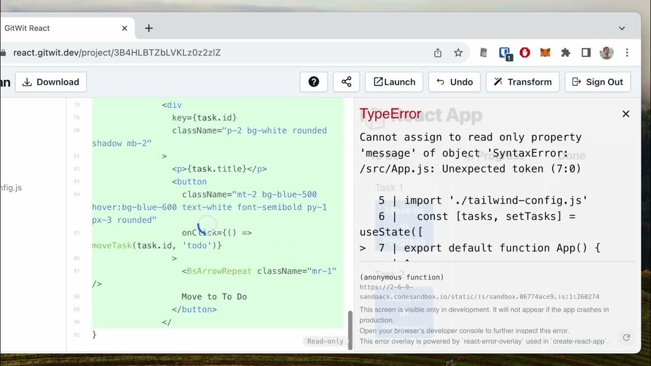 Make a React kanban board with GitWit (Part 1/2) - YouTube