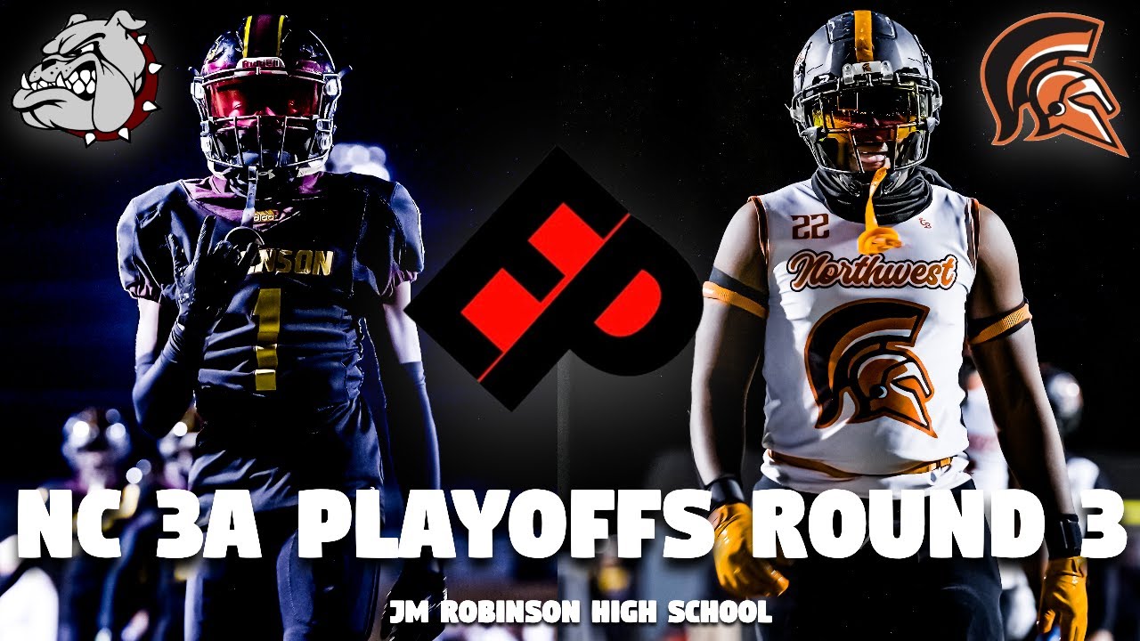 JM Robinson Vs Northwest Cabarrus Part 2!! NC 3A Round 3 Heated Rivalry ...