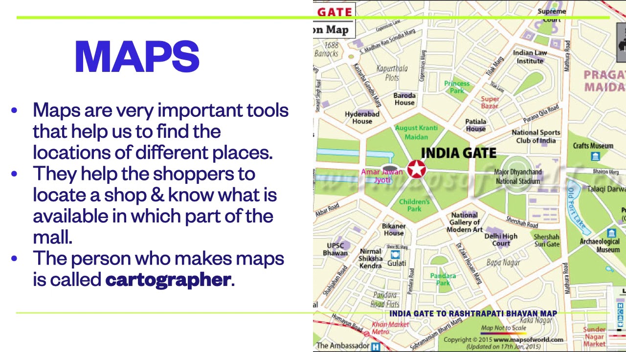 Geography : Learning About Maps (Part 1) - YouTube