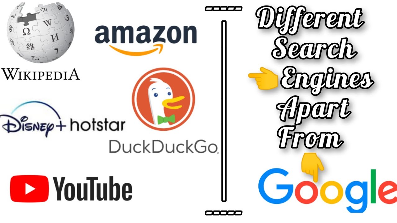 Different Cool Search Engines Apart From #Google😉|Create Own Search ...