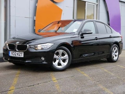 Review Our 2012 BMW 320d EfficientDynamics 163 Saloon Black For Sale In Hampshire - YouTube