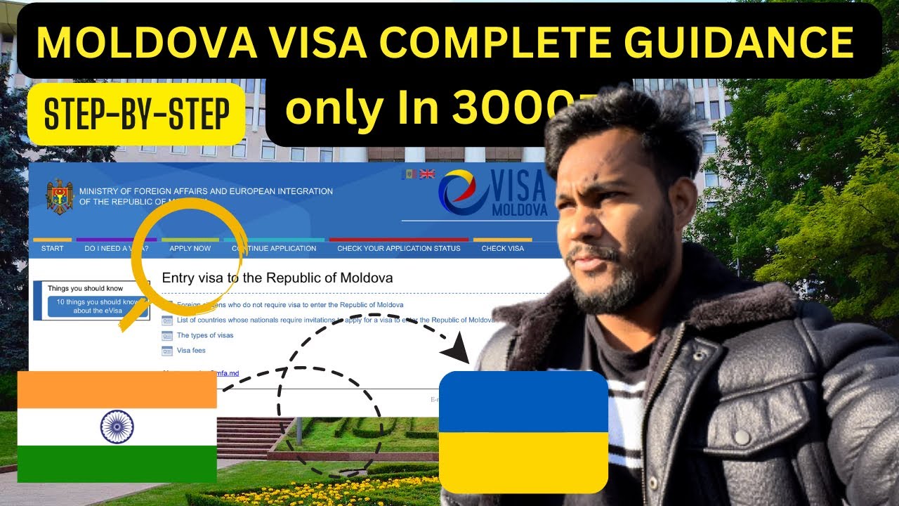 E-VISA OF MOLDOVA follow these steps and get your visa only in 3000 rs ...