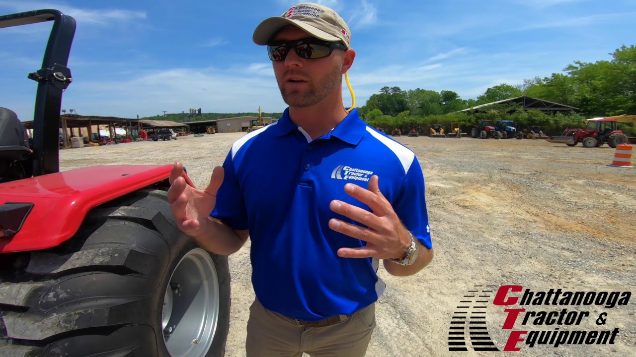 Chattanooga Tractor - Mahindra 4500 Tractor Review - YouTube